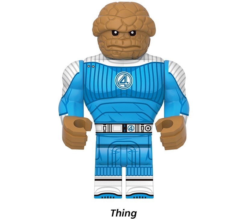 Fantastic Four Thing Minifigures Fit Lego GH0381