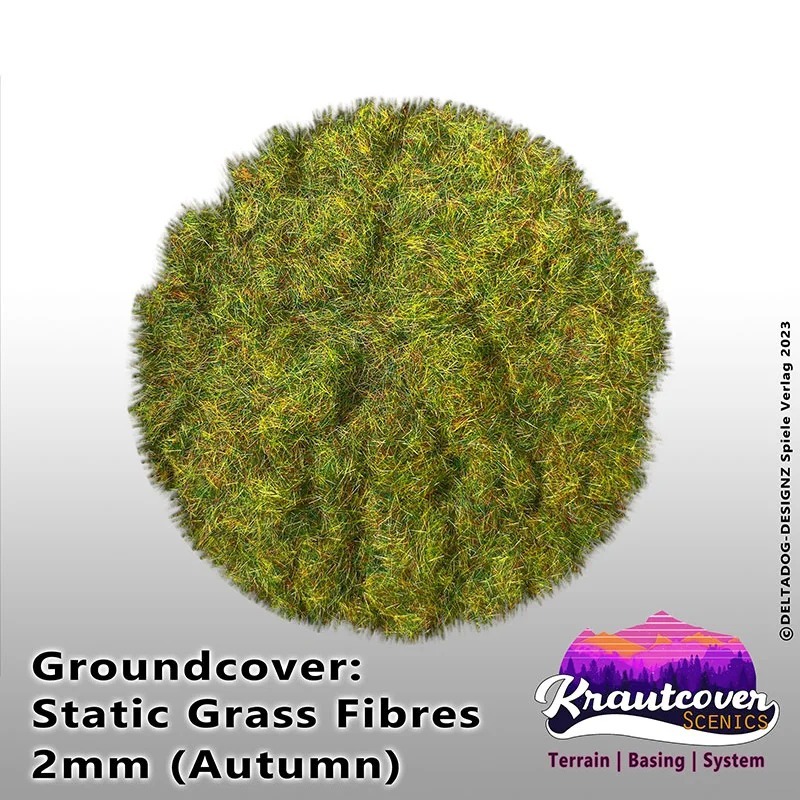 Krautcover - Groundcover - Static Grass Autumn 2mm