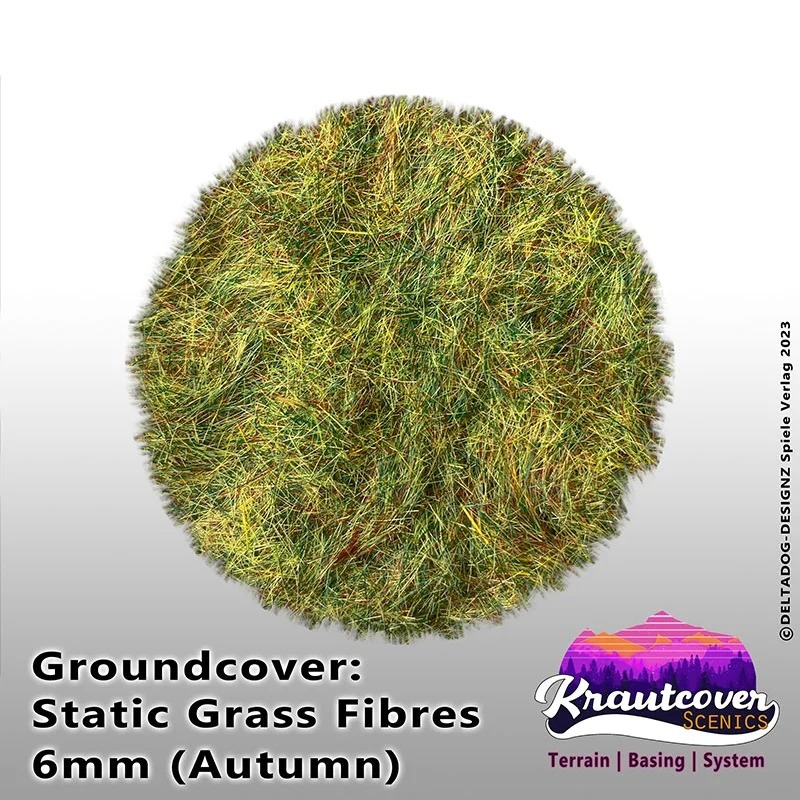 Krautcover - Groundcover - Static Grass Autumn 6mm