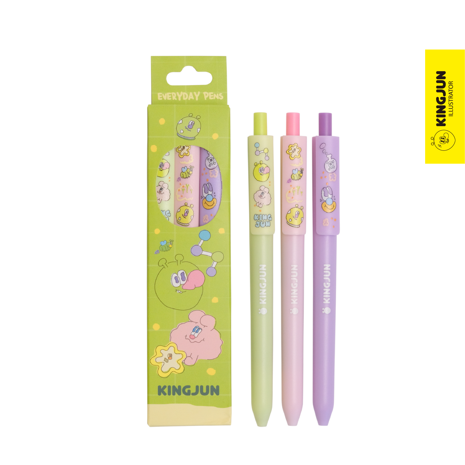 KINGJUN Everyday Pens（三入組）