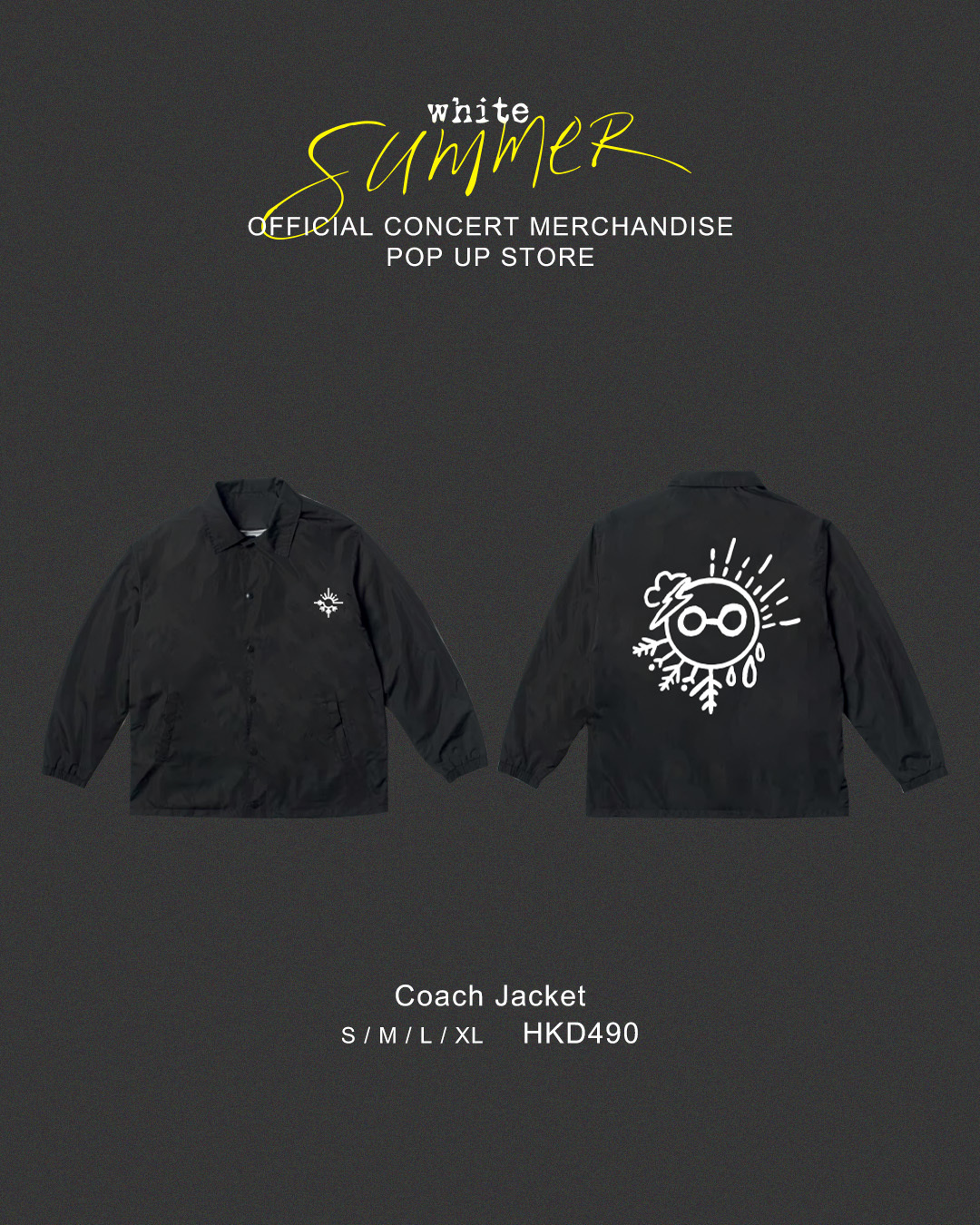 White Summer - Coach Jacket
