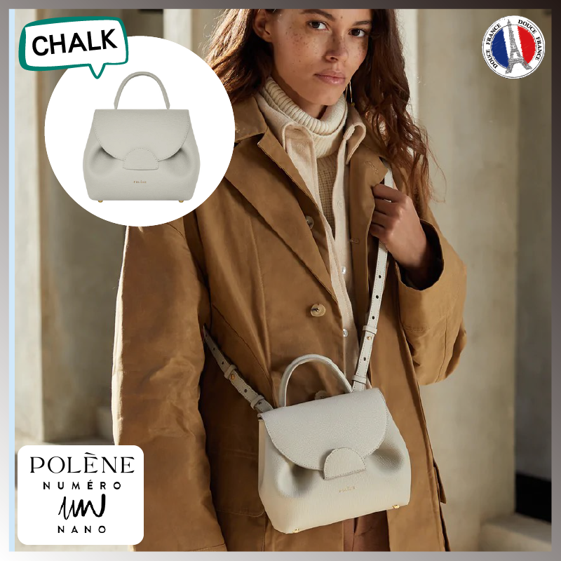 POLÈNE Numéro Un Nano - Textured CHALK