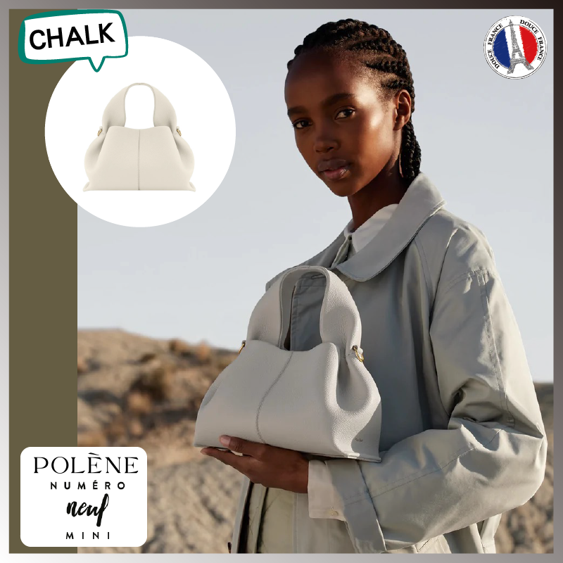 POLÈNE Numéro Neuf Mini - Textured CHALK
