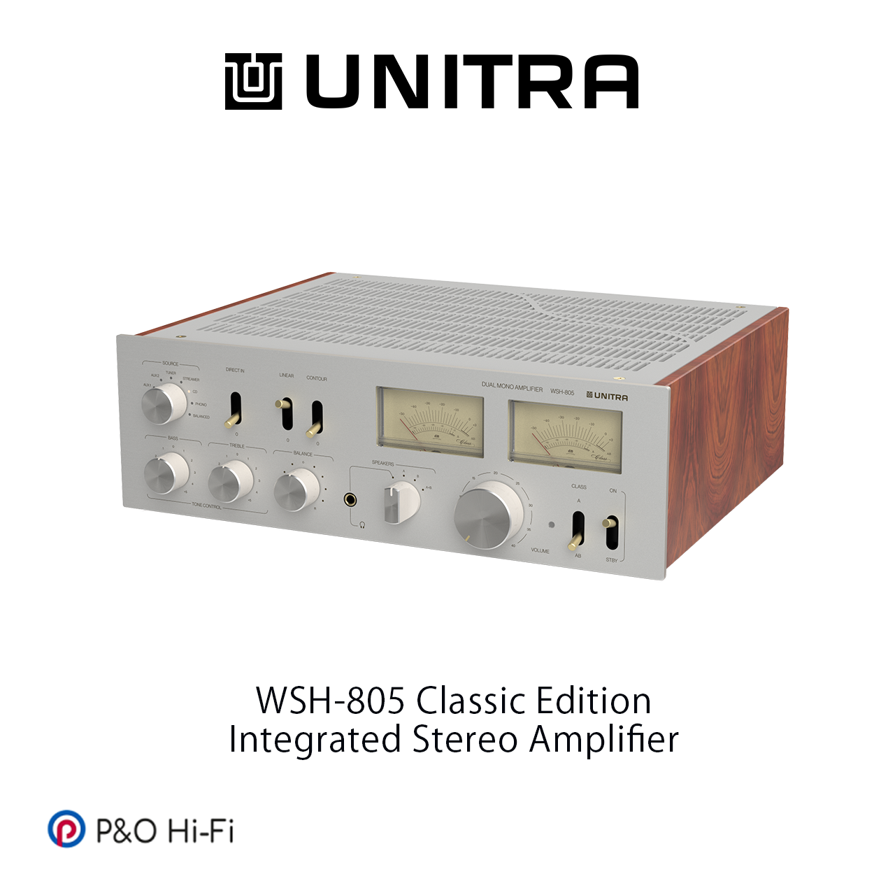 Unitra WSH-805 特別版 合併立體聲擴音機