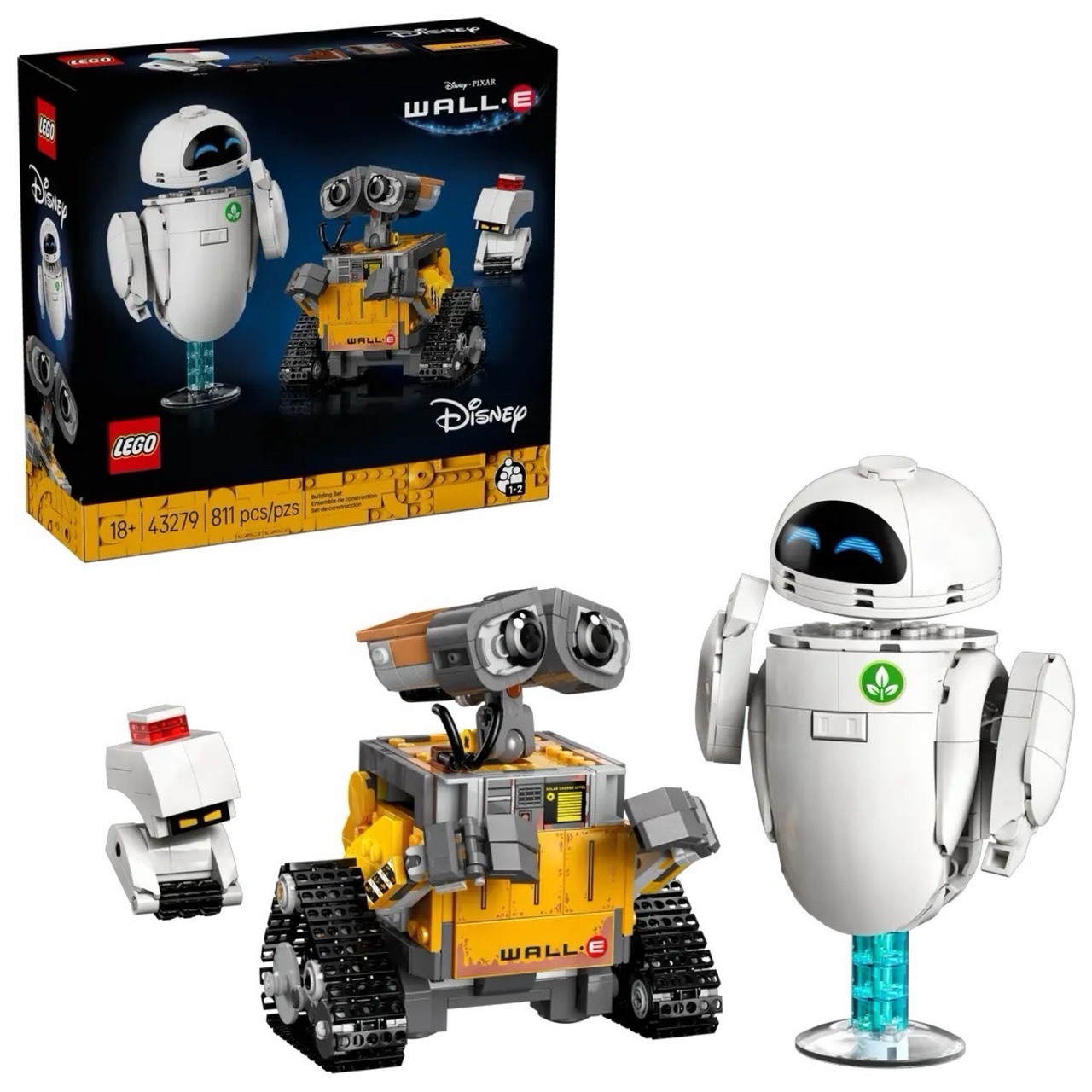 LEGO 43279 瓦力和伊芙 LEGO® Disney系列