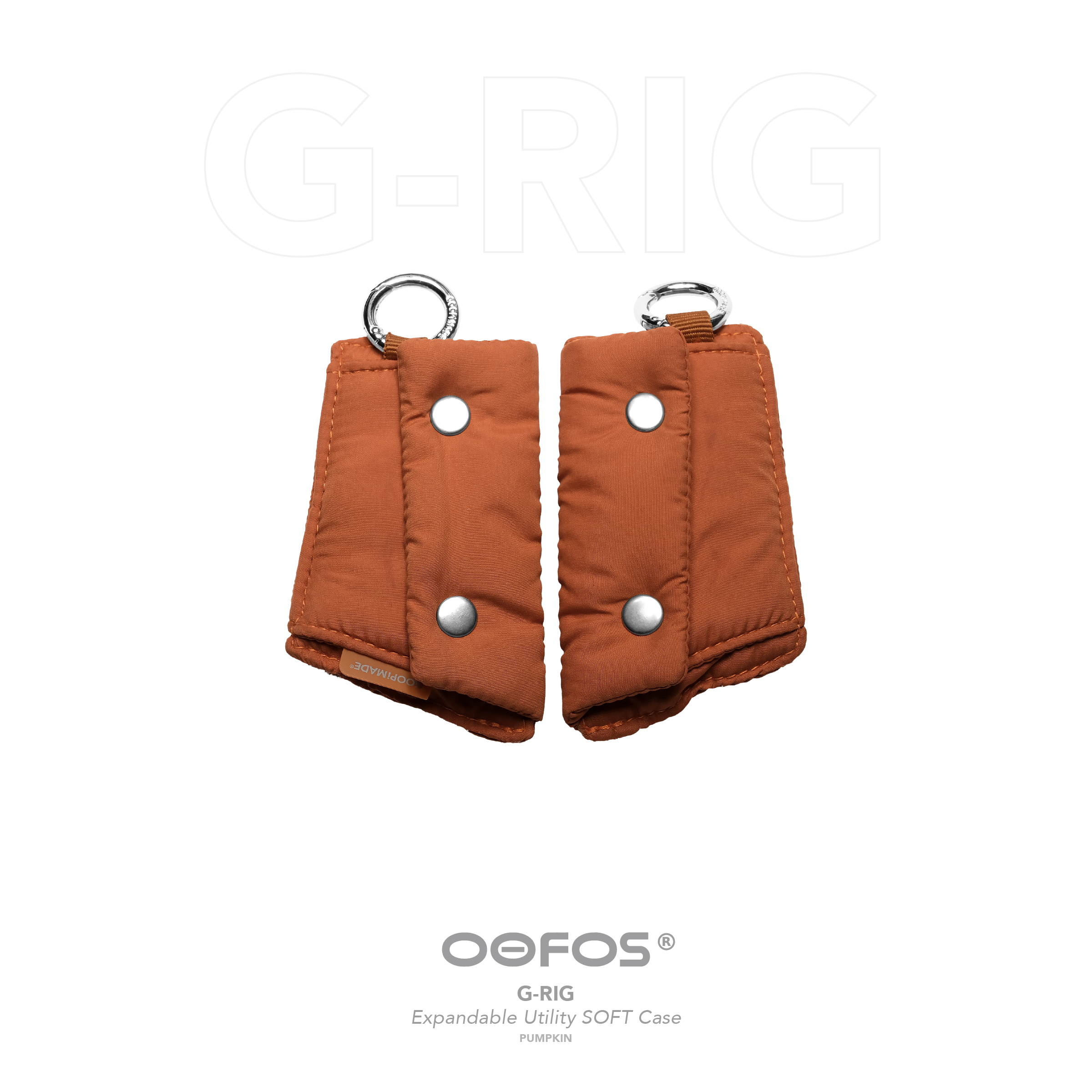 “G-RIG” Expandable Utility SOFT Case - Pumpkin