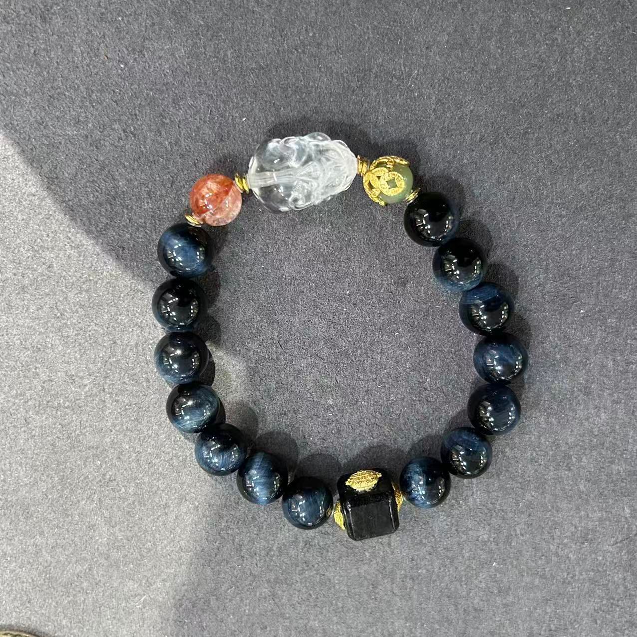 (K) 1 KL59 FULLNESS TREASURE POT BRACELET 10MM (PO 2-4