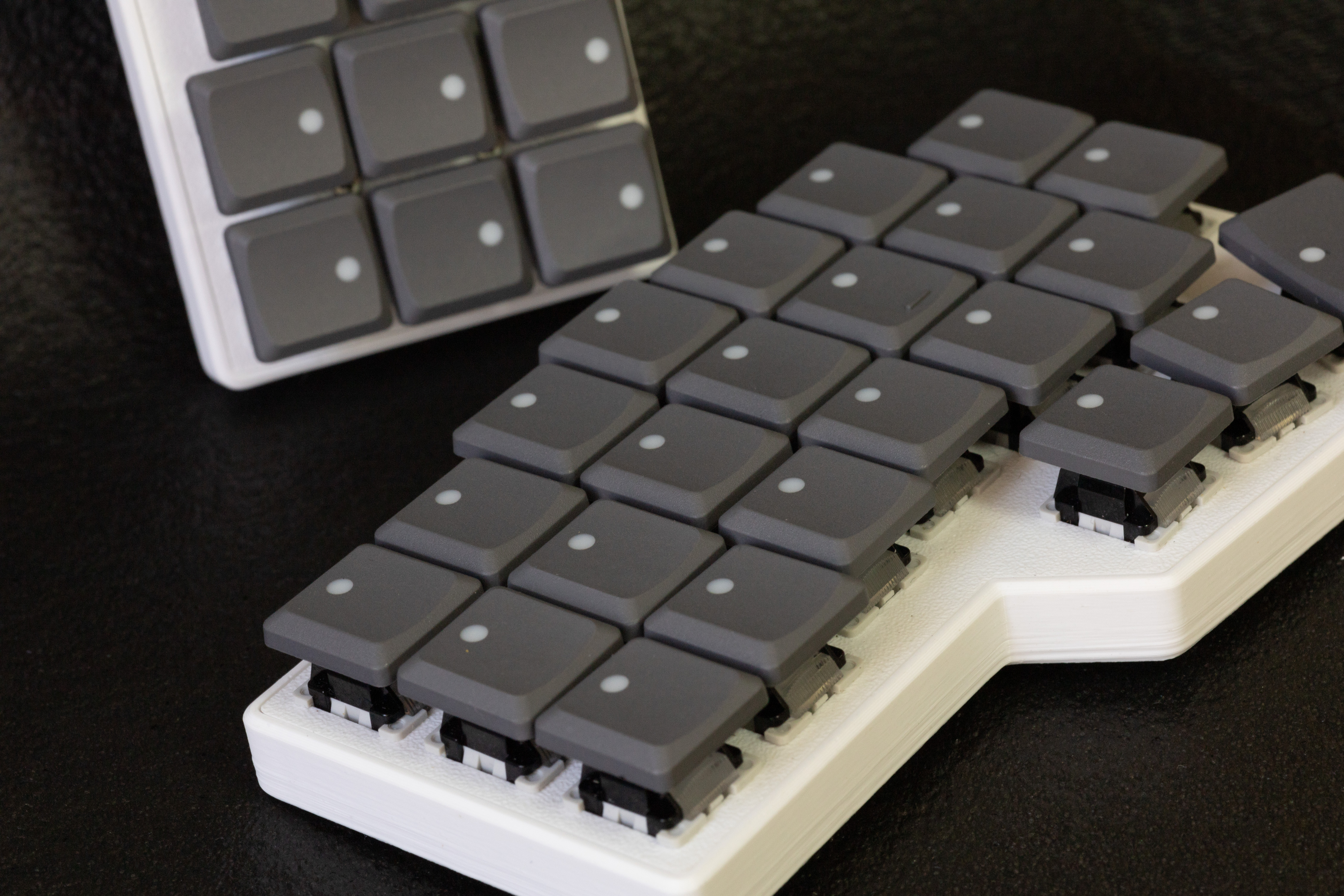 Tai-Hao Low Profile PBT 1U DOT Keycaps–18 Backlit Keys