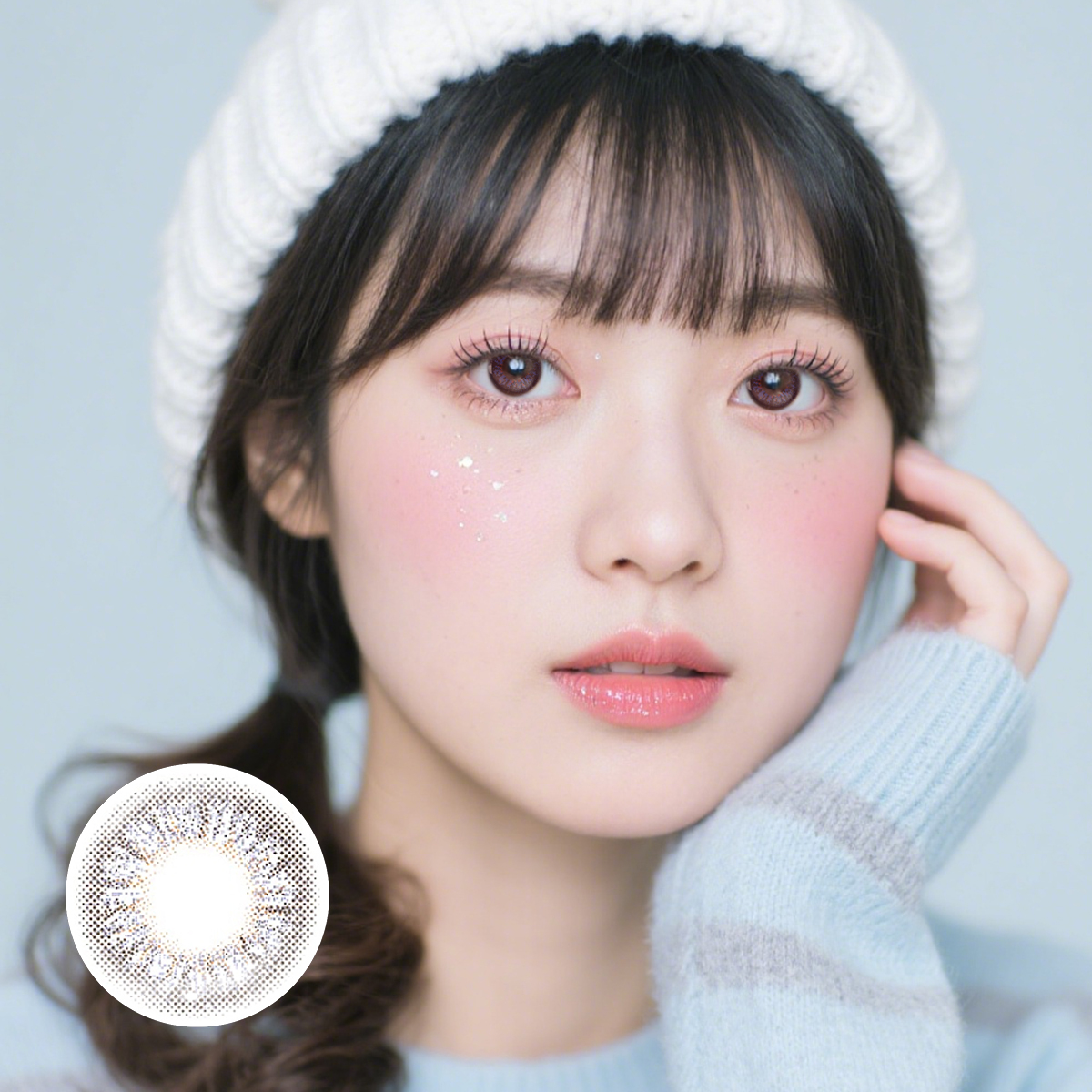 ilens 愛能視 晴雨紫(10片裝) Rainy Violet_彩色日拋_【愛能視_ilens_晴雨系列】