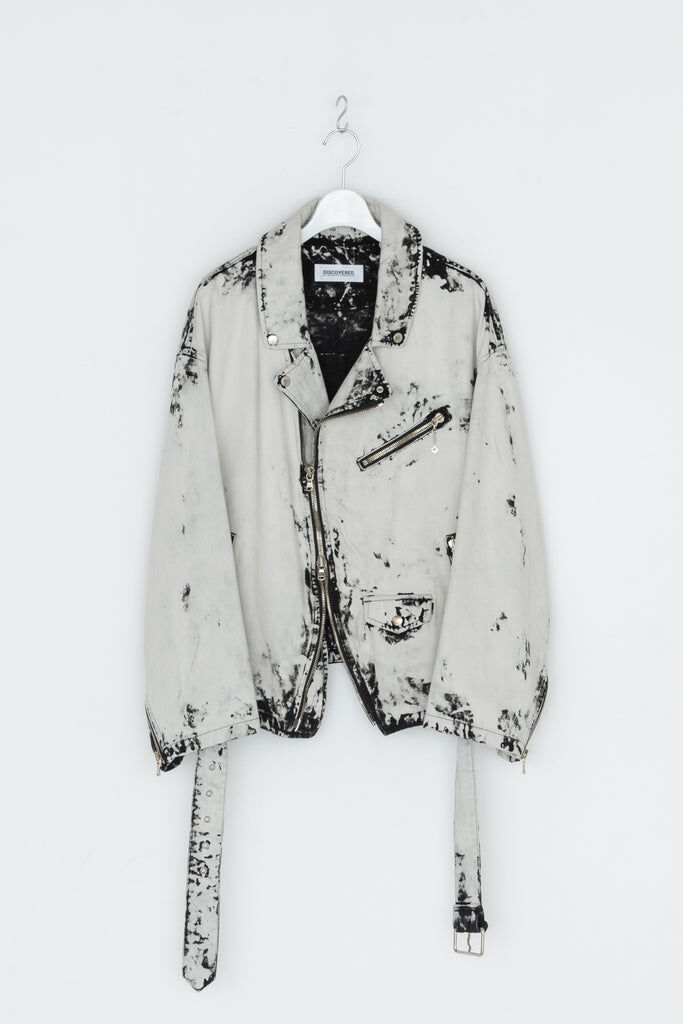 DISCOVERED / BLEACH W RIDERS BLOUSON / DC-AW25-BL-01
