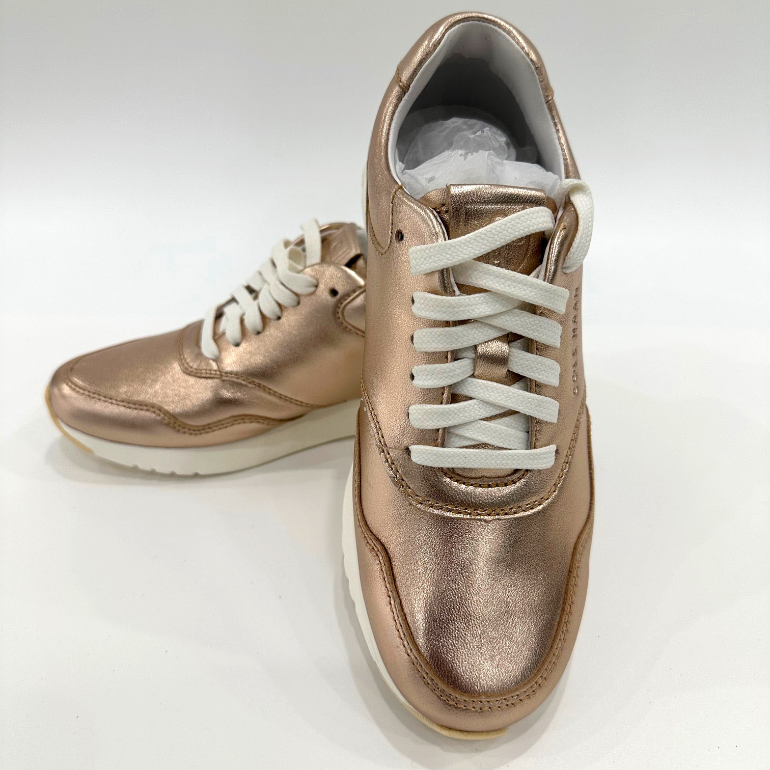 Cole Haan GRAND.OS 經典 玫瑰金 復古 球鞋