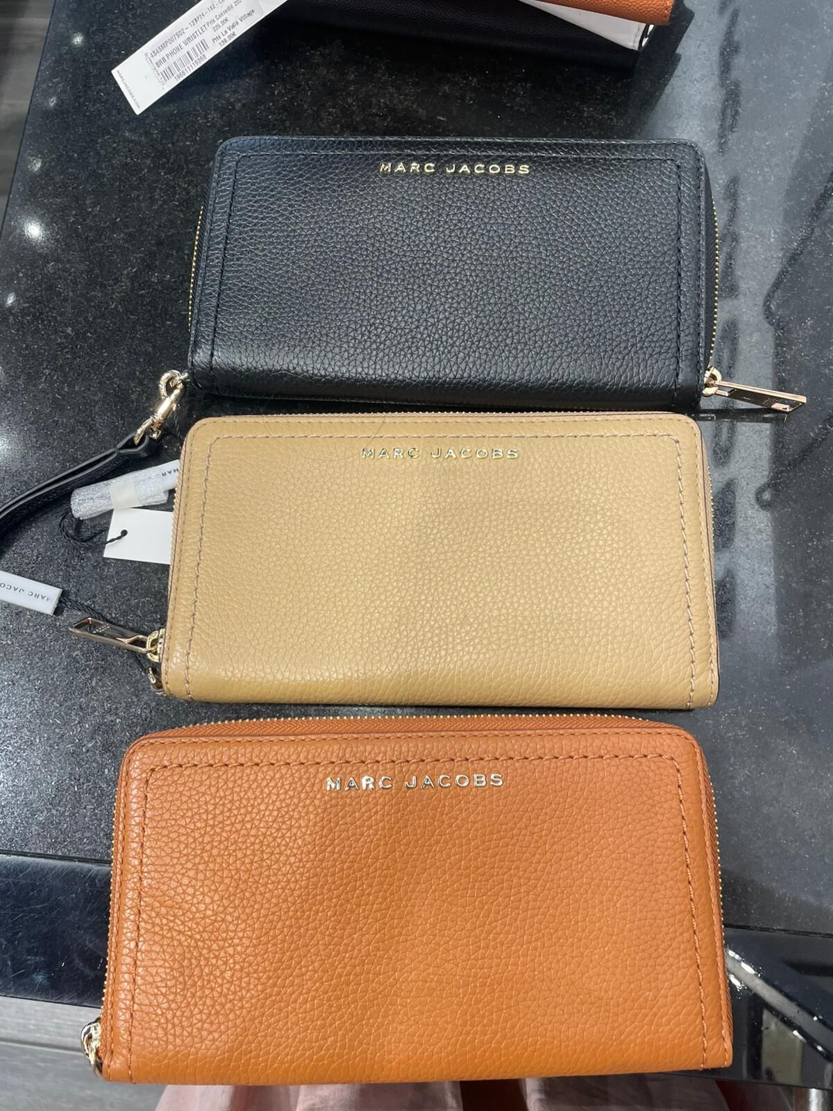 MARC JACOBS CONTINENT WRISLET WITH WORDS LOGO