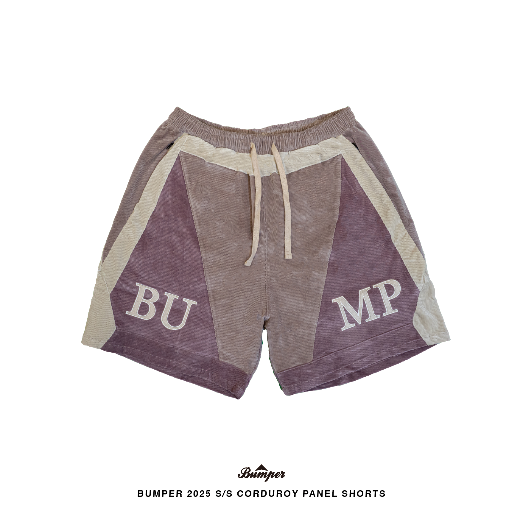 BUMPER® 2025 S/S CORDUROY PANEL SHORTS(003)