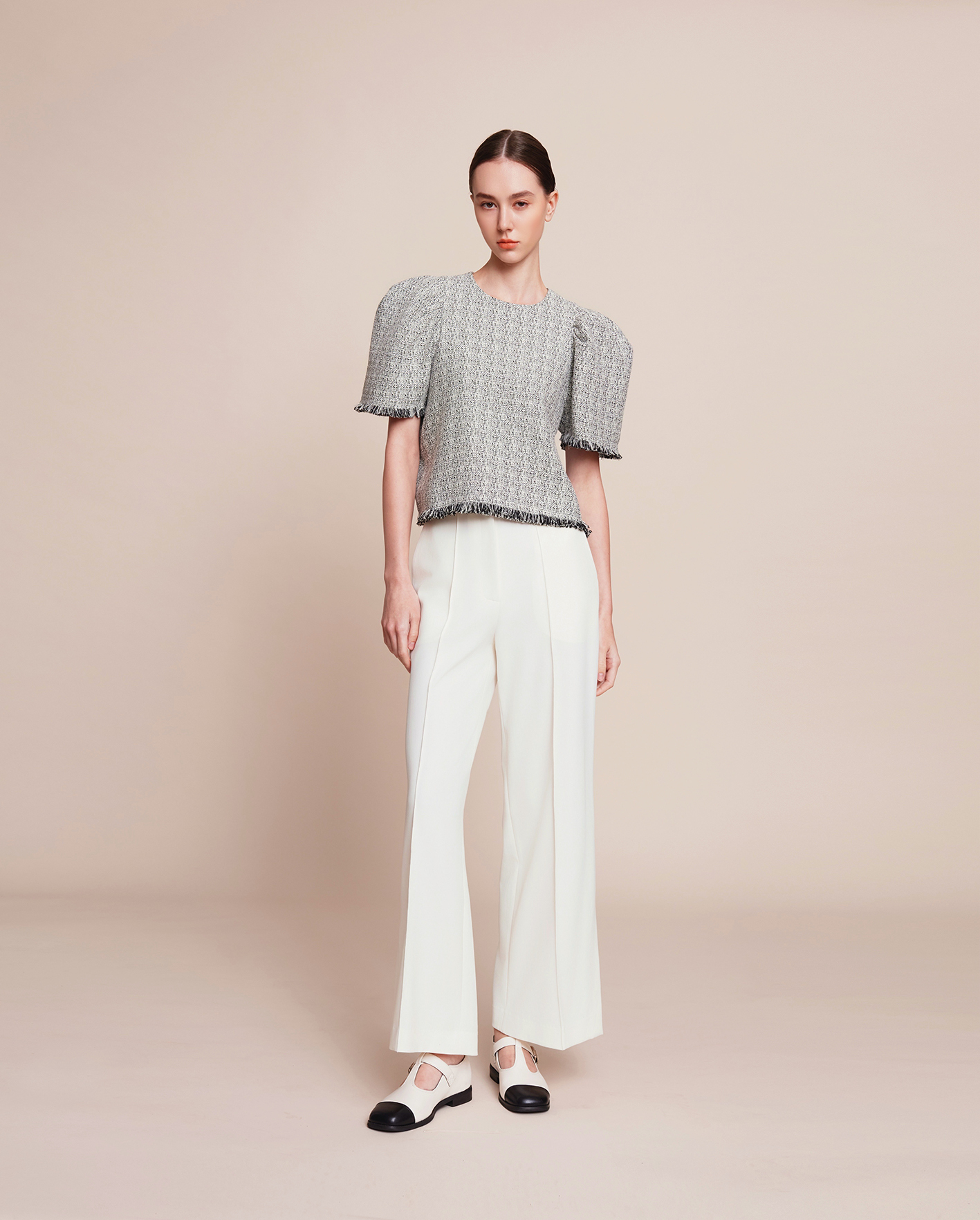 SWANLAND TWEED TOP