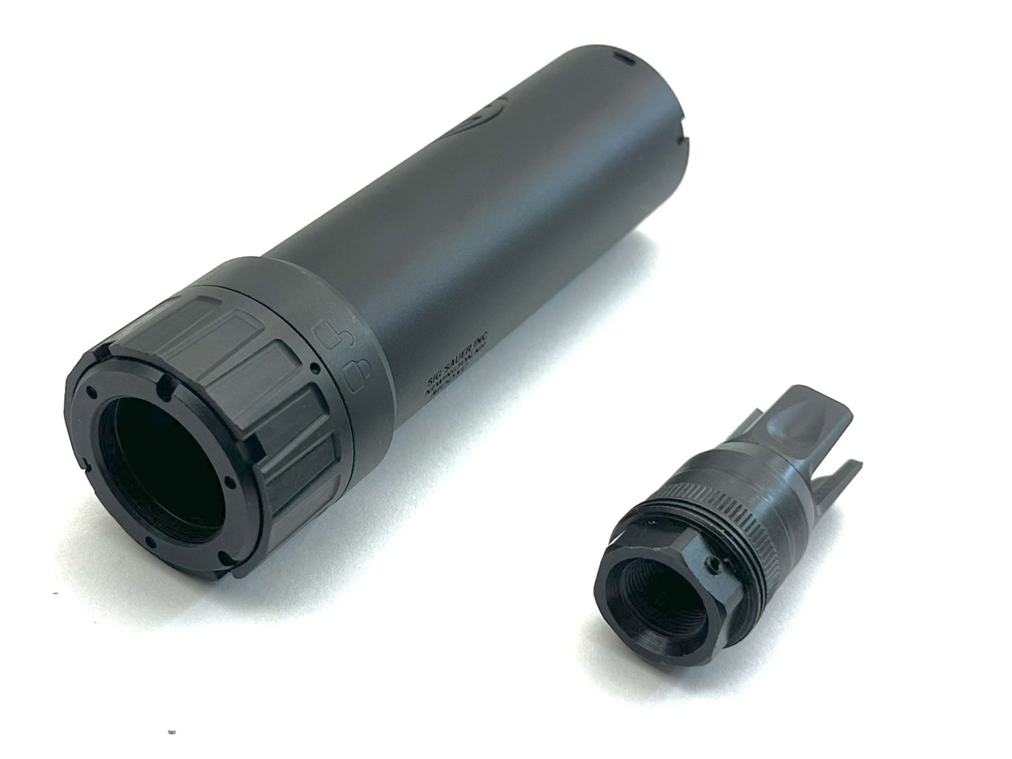 SIG 風格 SLX 556C QD 戰術火帽 + 滅音管 鋼製快拆 27460