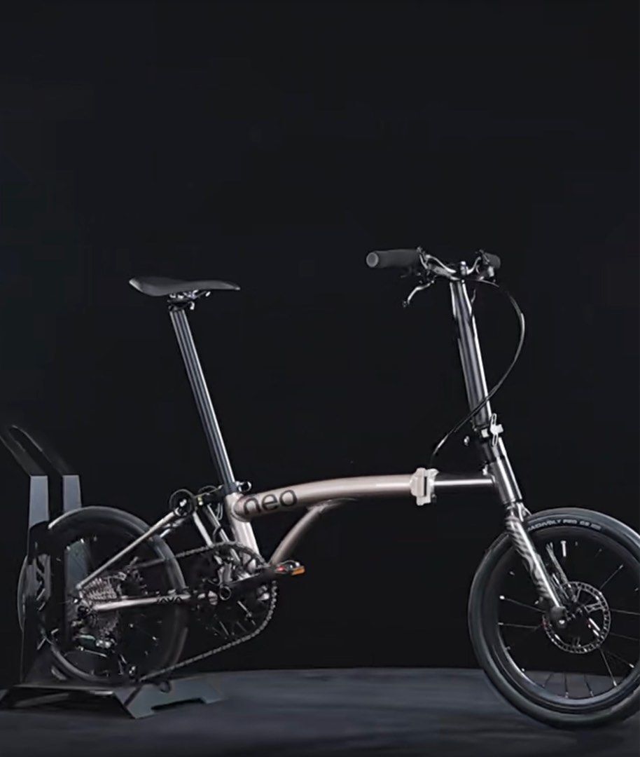 JAVA NEO 9S 2025新款（ 三摺小布 ）碟剎349鋁合金折叠車