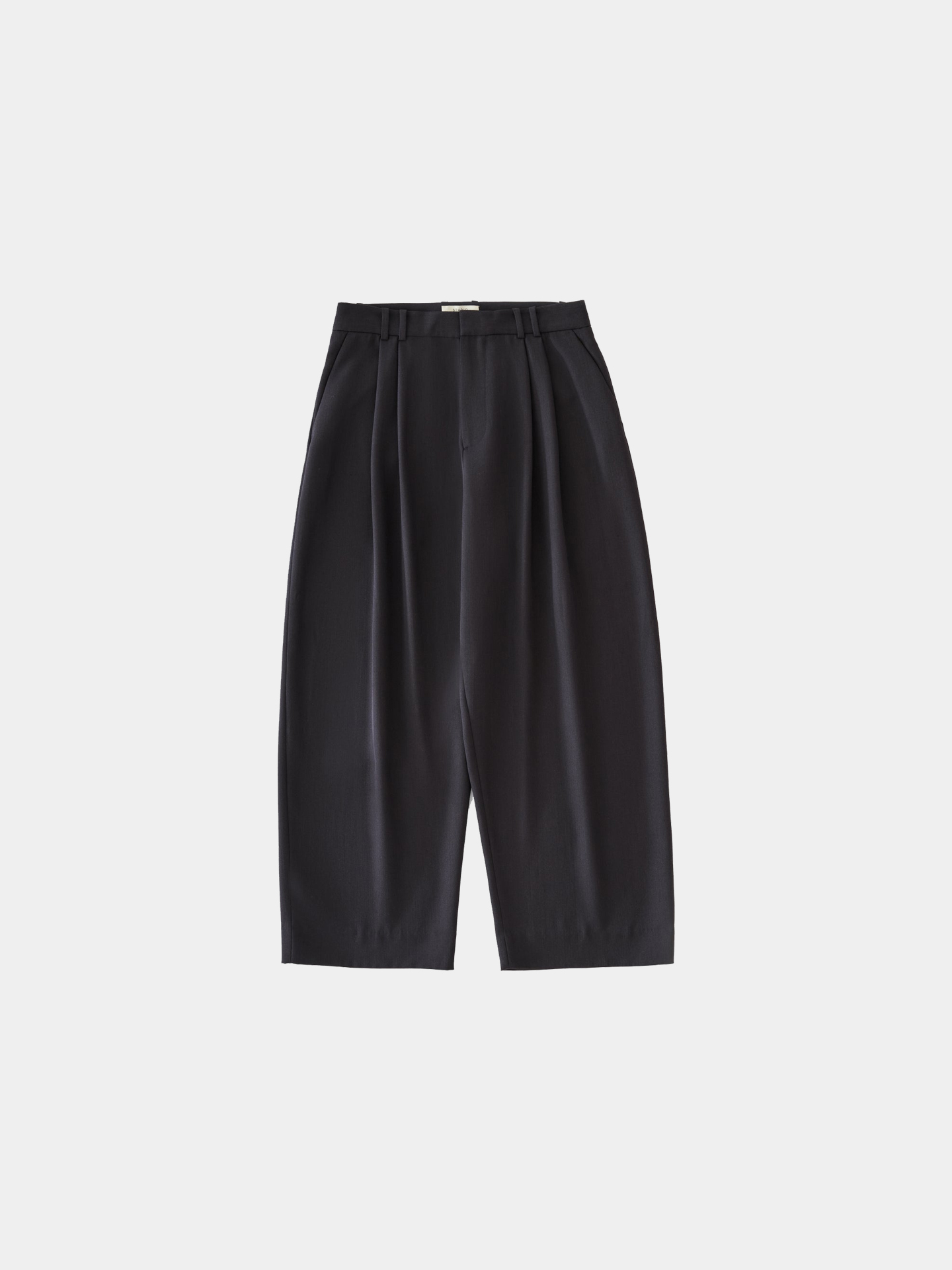 Studio Nicholson Line Double Pleat Volume Pant Pewter