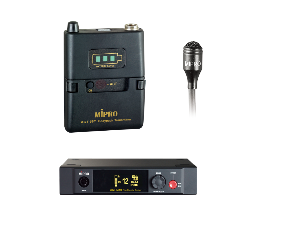 MIPRO ACT-5801 /ACT58T 5.8GHz wireless microphone 數碼無線夾