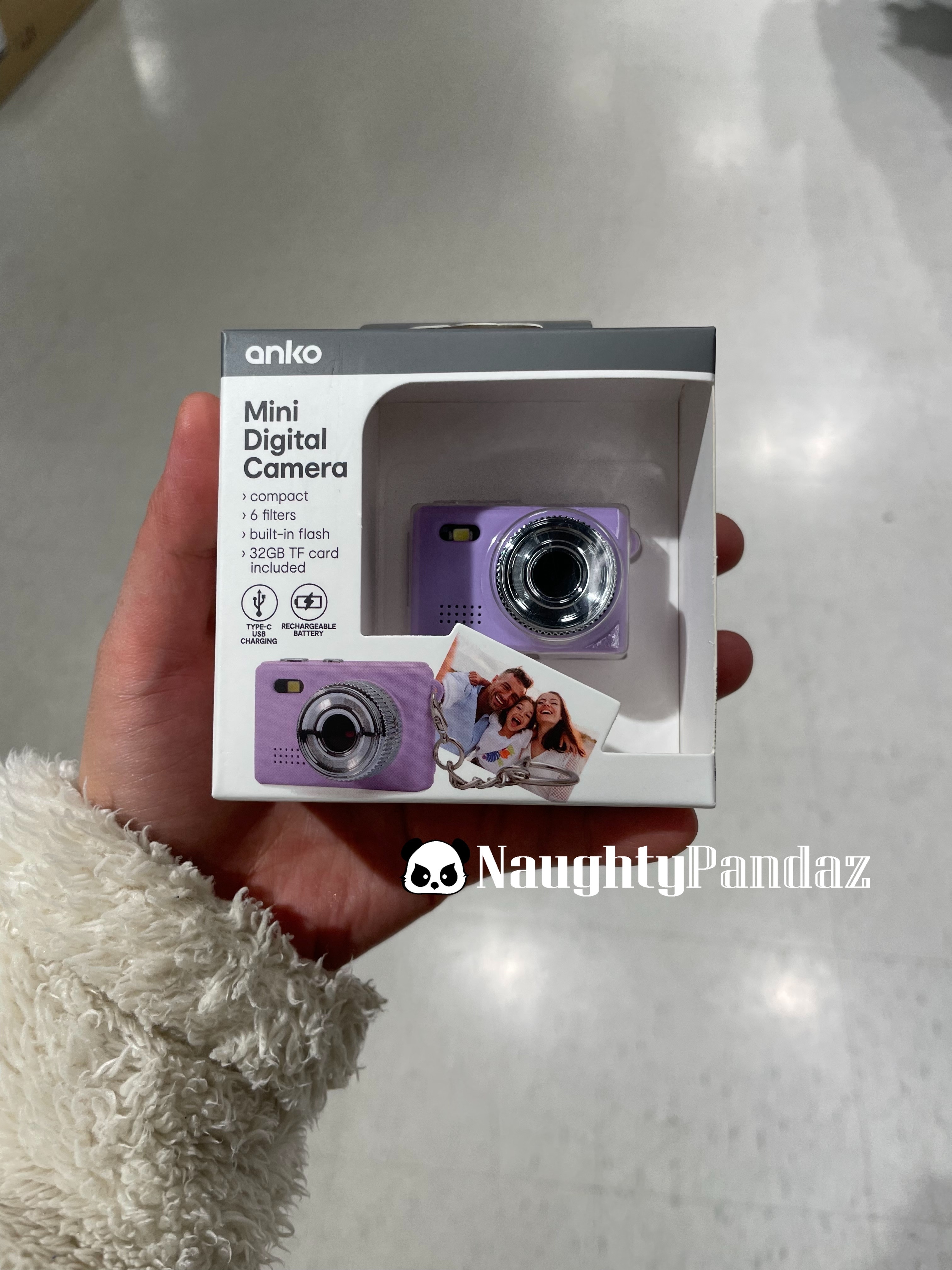 Anko Mini Digital Camera 迷你電子相機 連32GB TF Card 📸