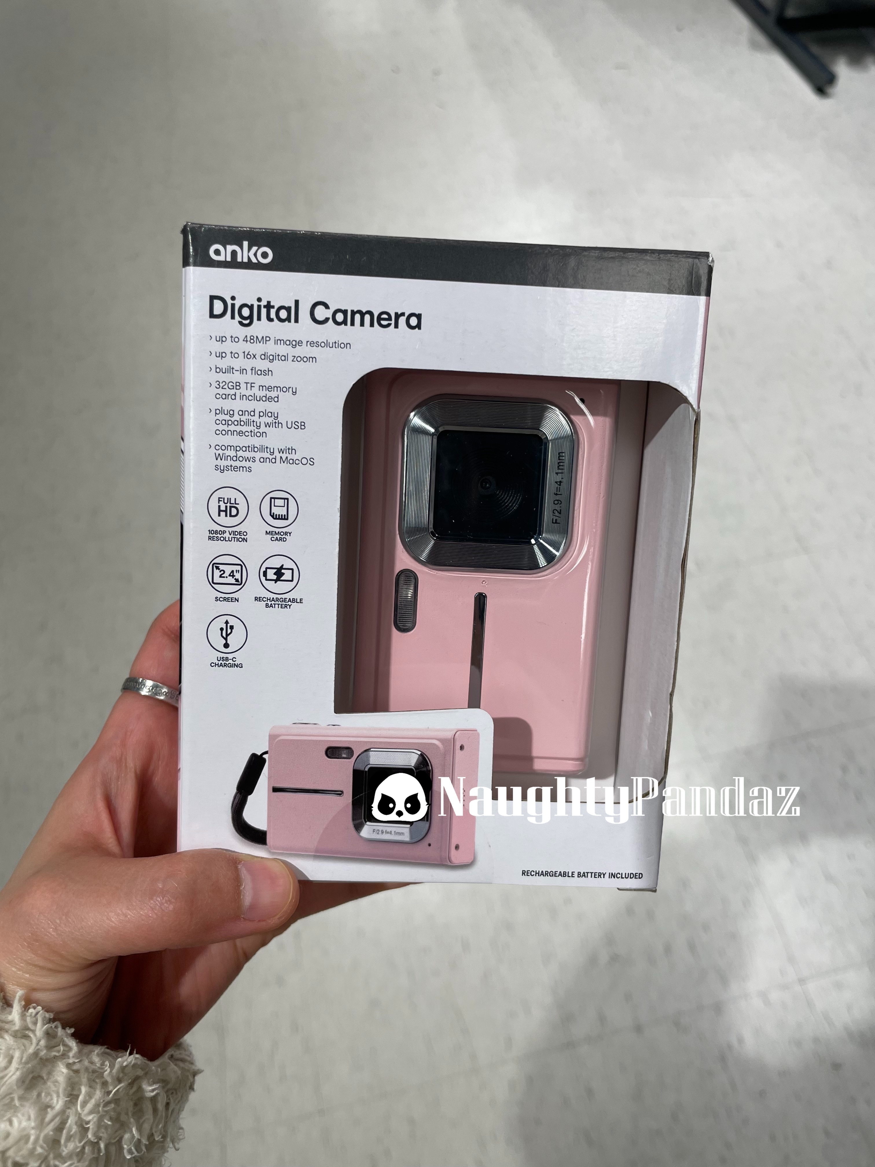 📸 Anko Mini Digital Camera 迷你電子相機 連32GB TF Card