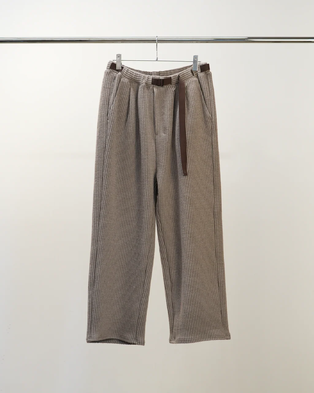 HABIT SELECT - ANCELLM - WOOLCORD BELTLESS SLACKS