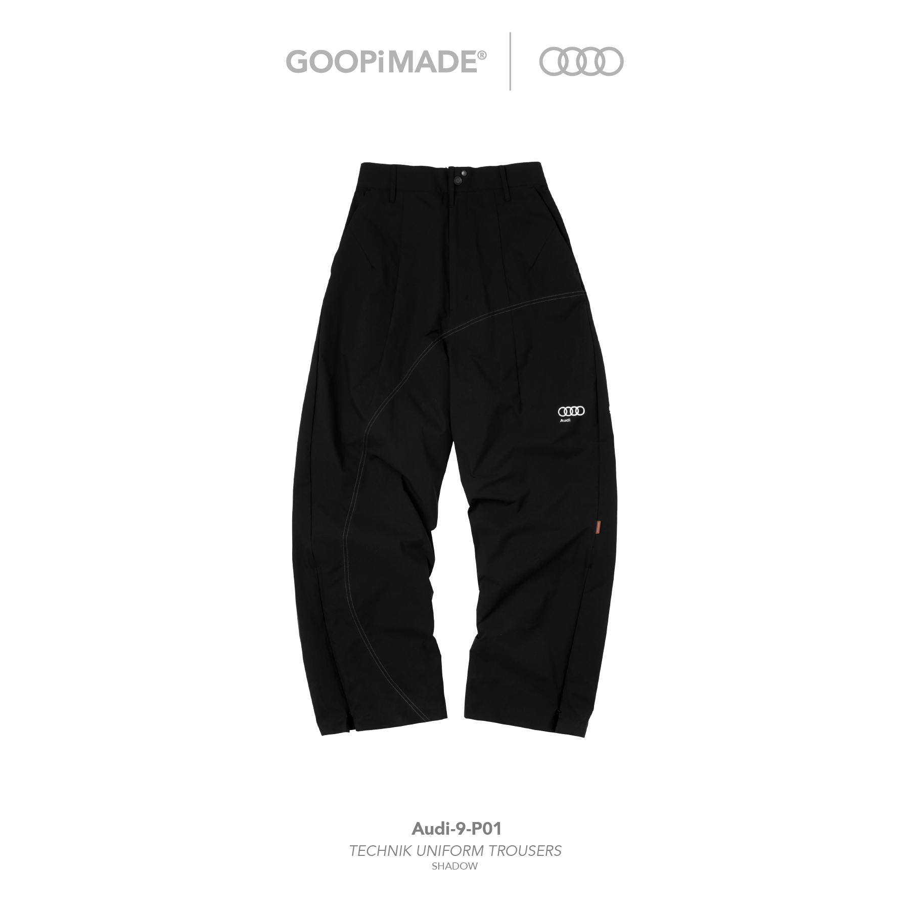 “Audi-9-P01” Technik Uniform Trousers - Shadow