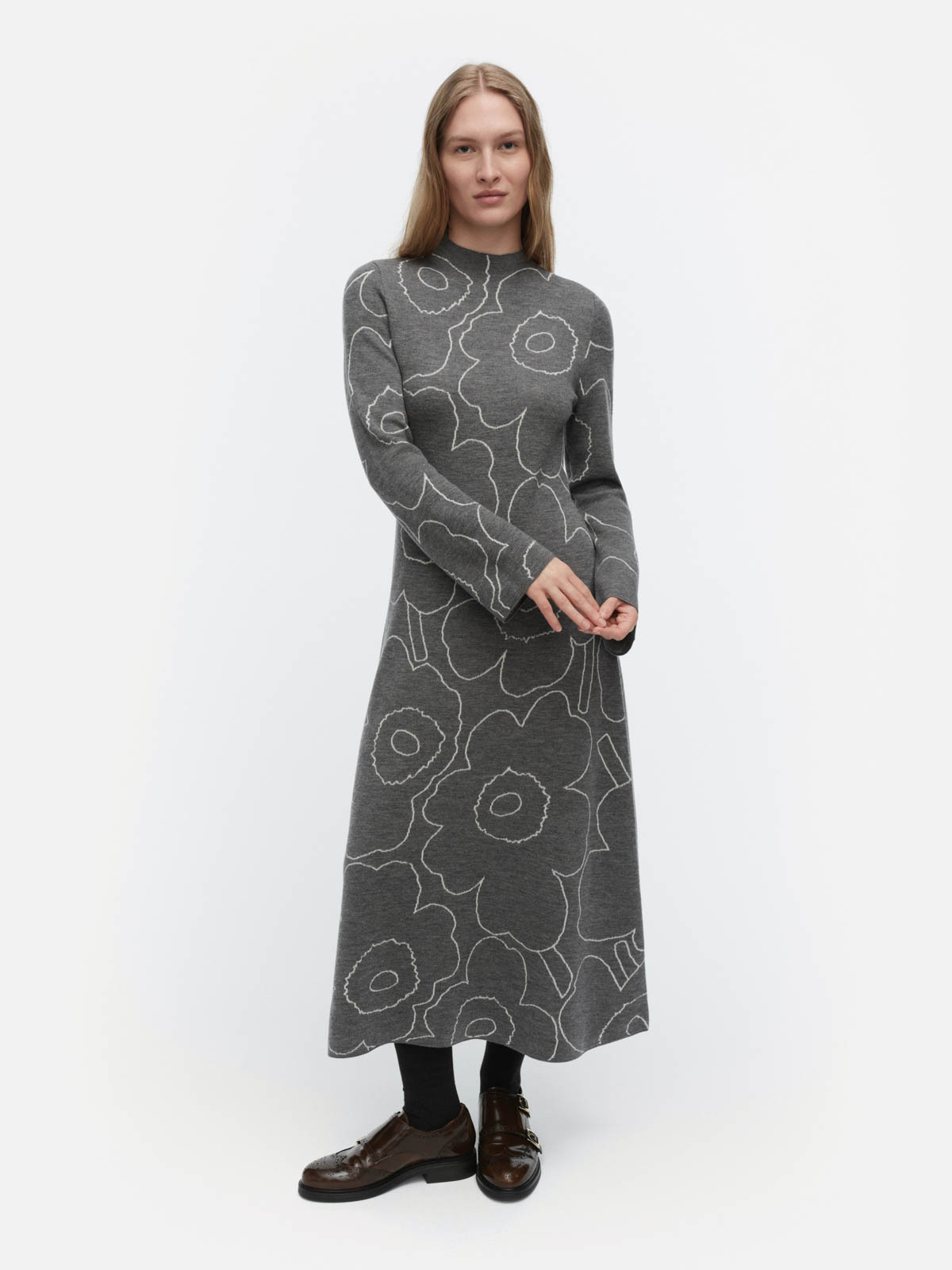 Willat Outline Unikko Knitted Dress 119cm