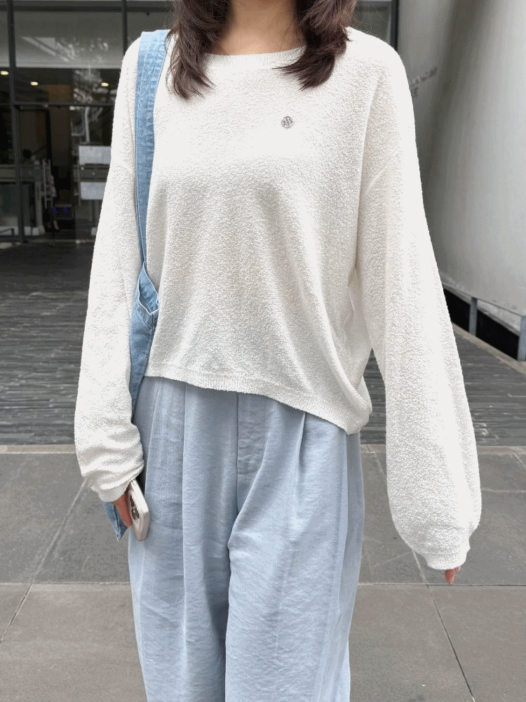BABY LOOPY KNIT SWEATER