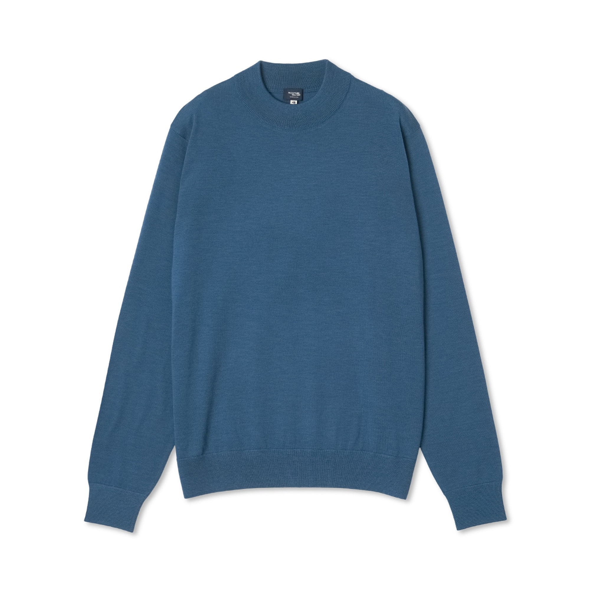 Kamakura Shirts｜FF30G Mock Neck Sweater Super Extra Fin