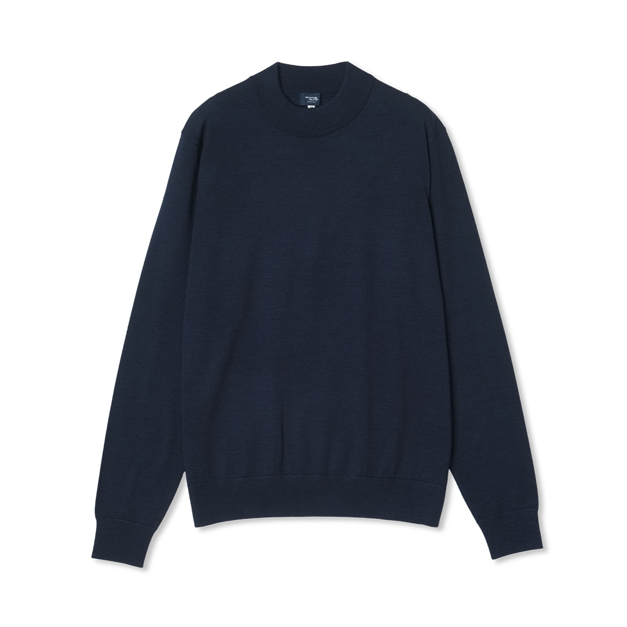 Kamakura Shirts｜FF30G Mock Neck Sweater Super Extra Fin