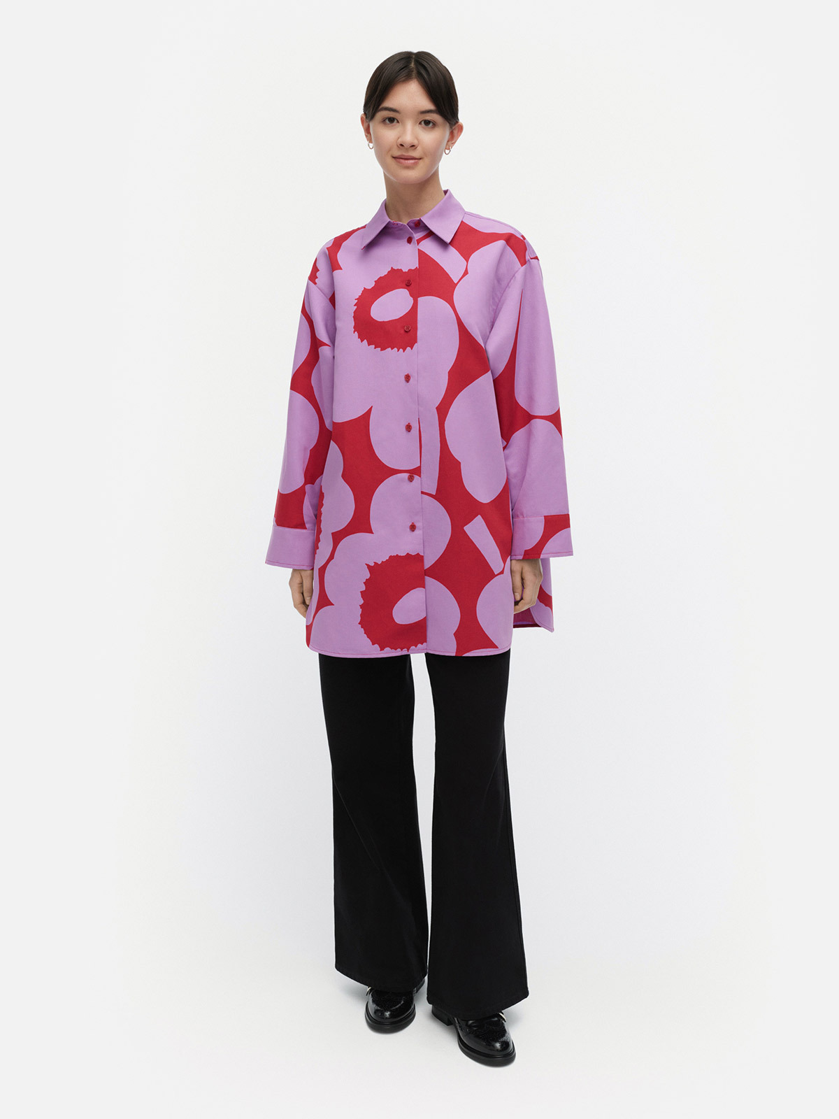 Heitto Unikko Cotton Linen Shirt 88cm