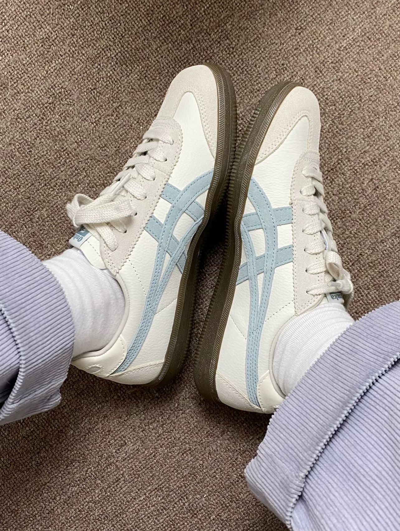 ONITSUKA TIGER TOKUTEN 鬼塚虎 CREAM BLUE 1183C086-104