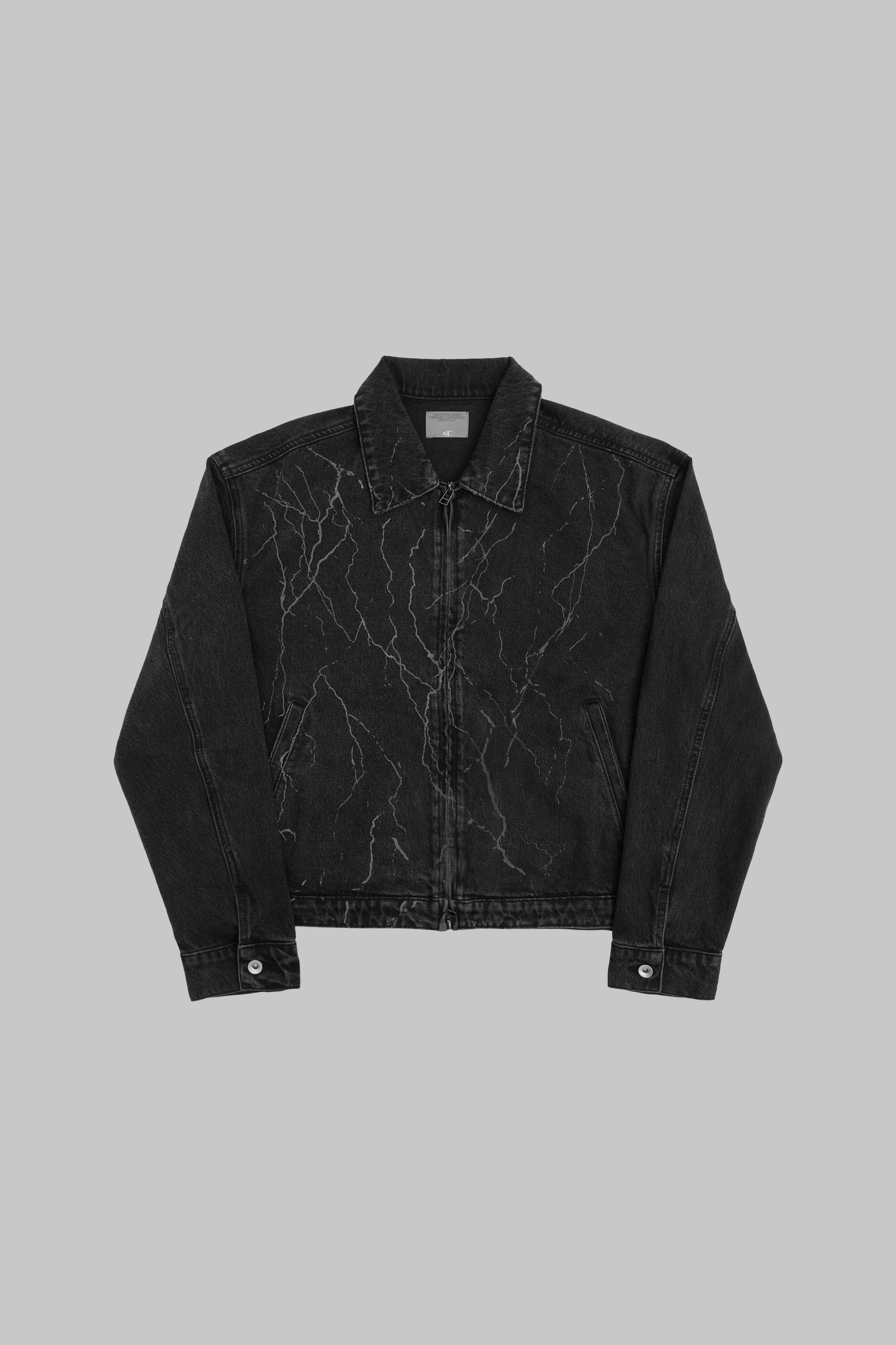 ANONYMOUS TALKING F25-J01 Zip-Up Denim Jacket Regular p