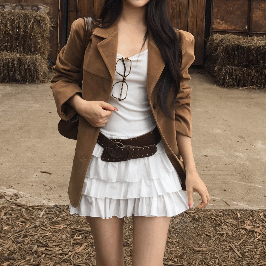 Burden Suede Jacket 復古型格麂皮外套 (WT155)