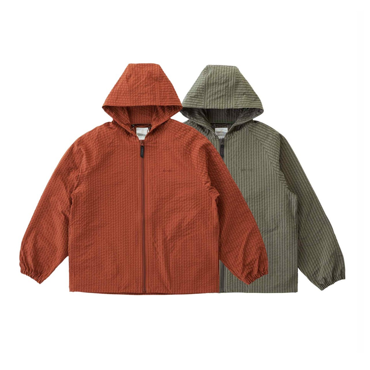 GRAMICCI NORTHSIDE PLAID HOODED JACKET 格紋連帽外套