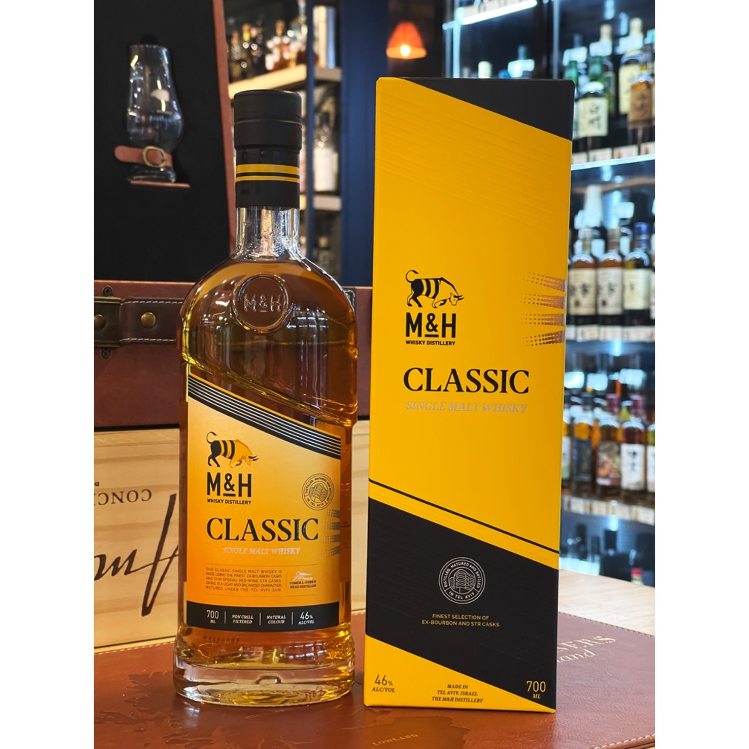 Milk & Honey (M&H) Classic Single Malt Whisky - 70cl/46