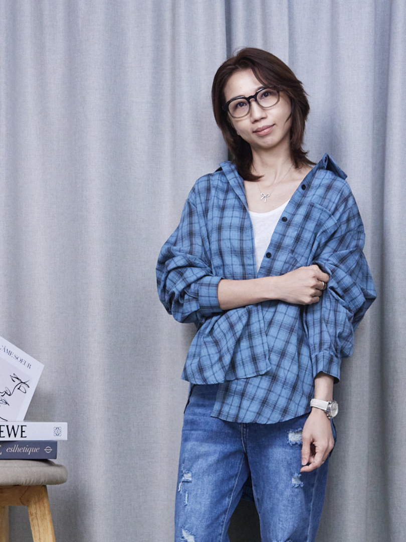 Hi Sisters 愛自己女裝 |溫柔格紋季｜輕盈襯衫的秋日層次學 (二件式)|