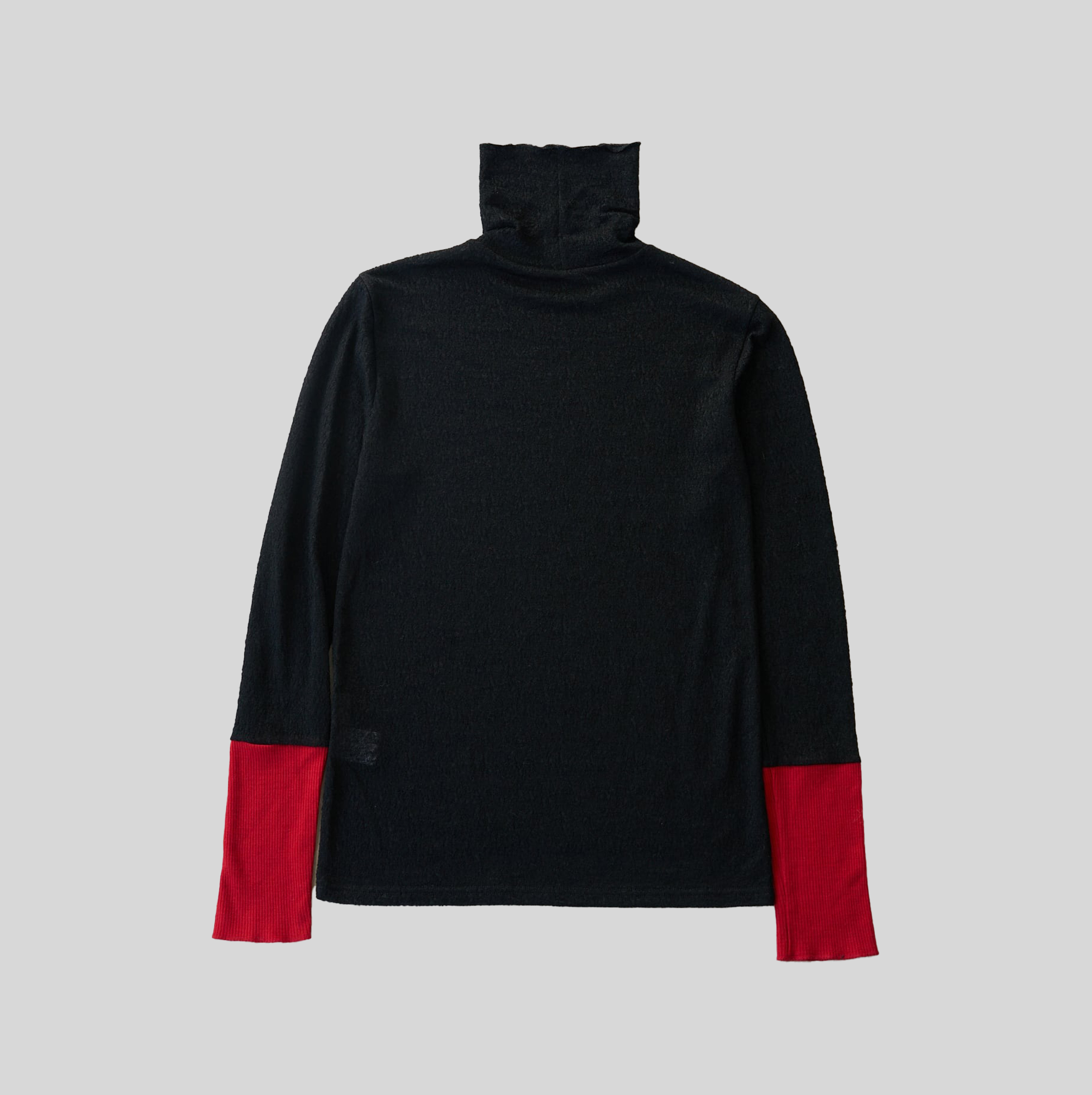 Oll - CAT Sheer Wool High Neck Long Sleeve
