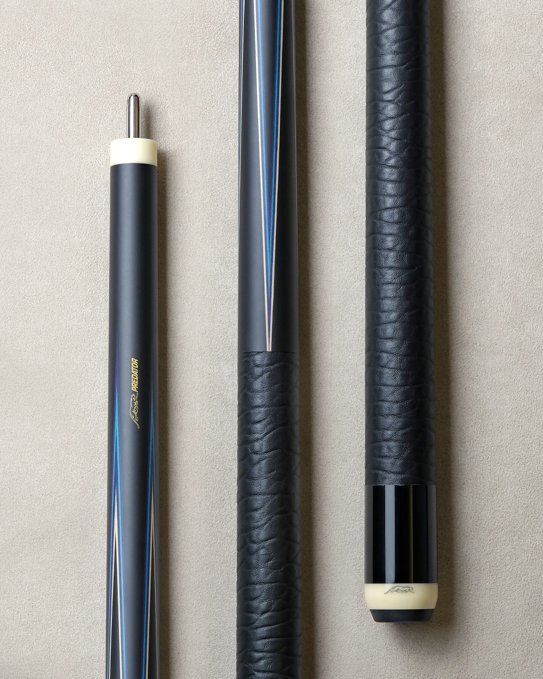 Predator SP4 Black/Blue - Leather Wrap | TS Billiards