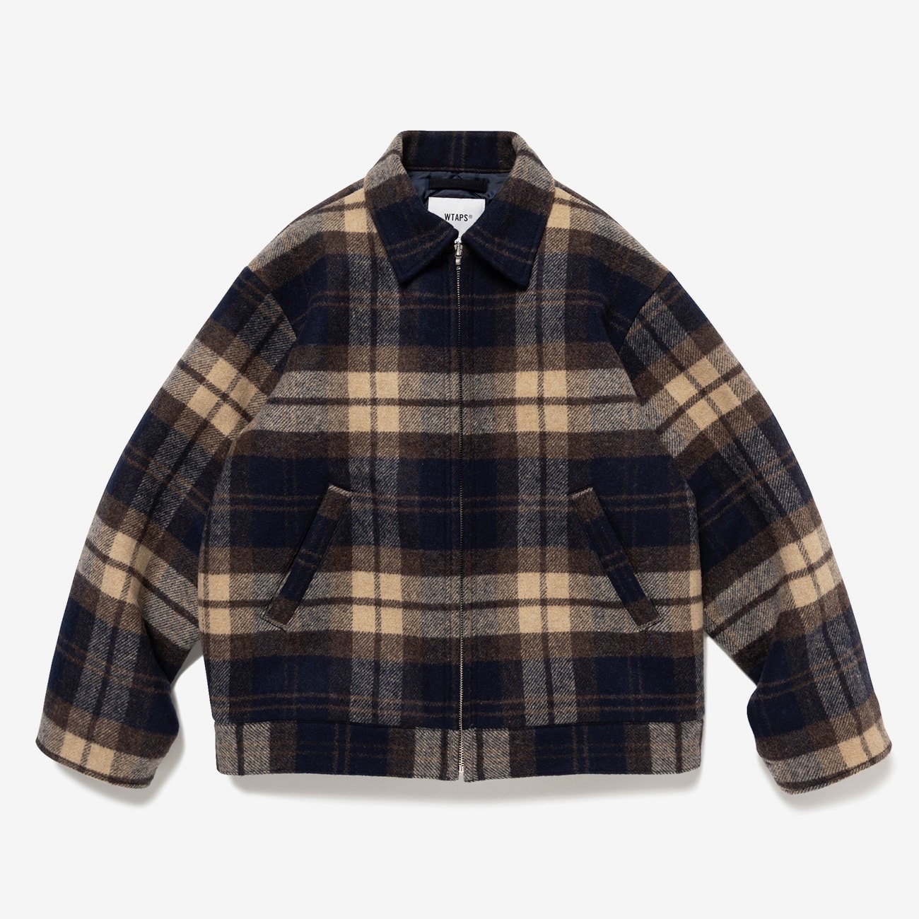 Wtaps 252TQDT-JKM03 WRECKER / JACKET / WOPL. MELTON. TE