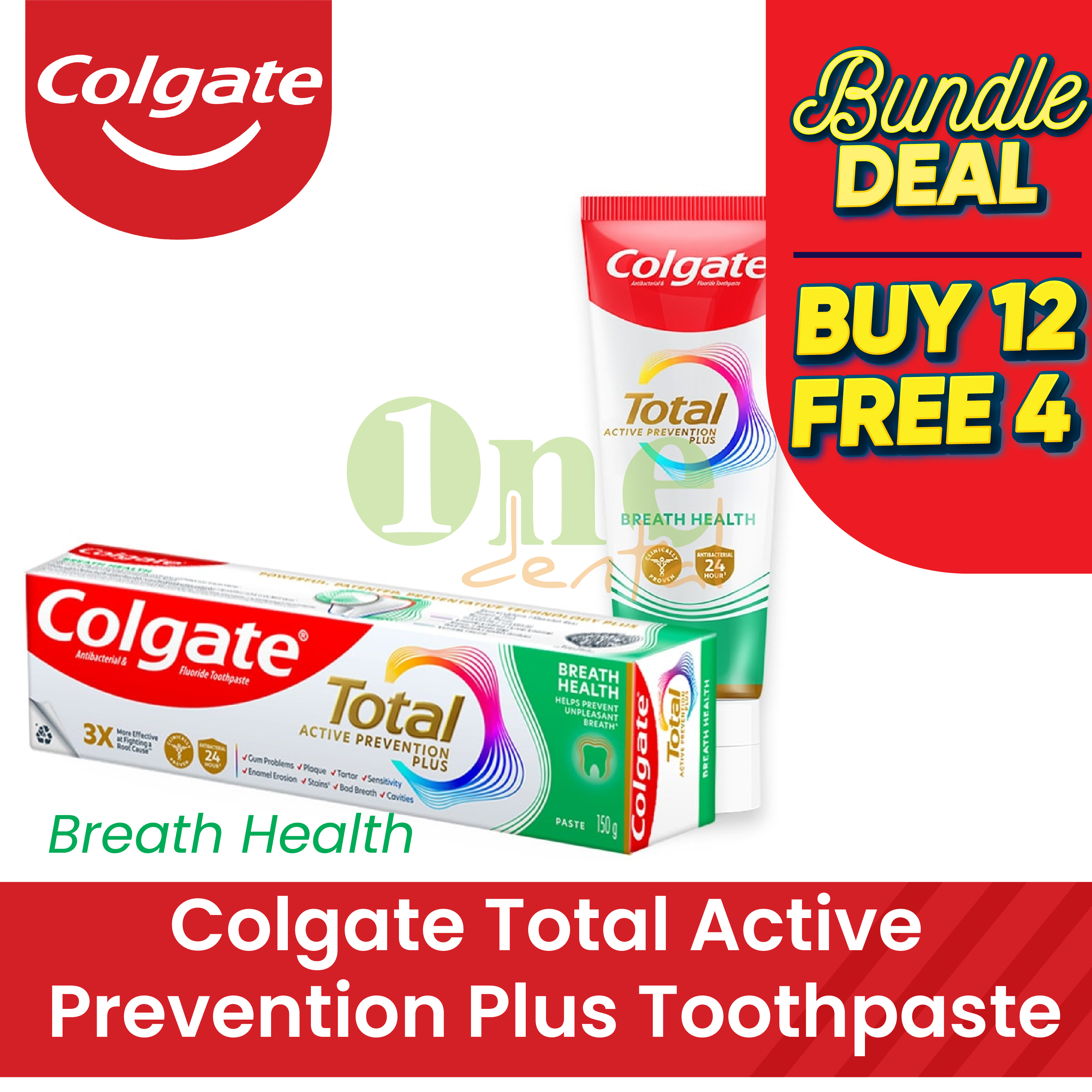 Colgate Total Active Prevention Plus