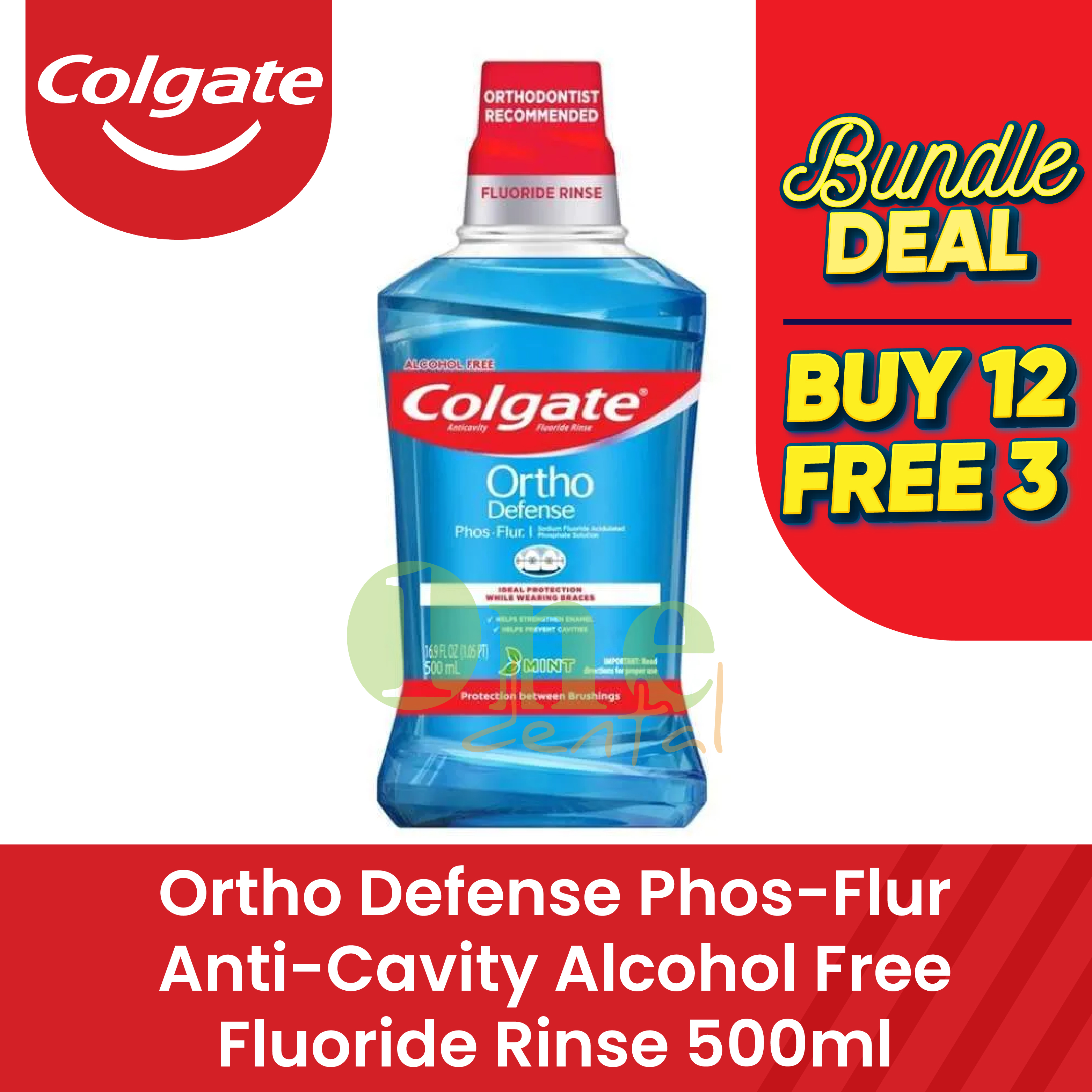 Ortho Defense Phos-Flur Anti-Cavity Alcohol Free Fluori