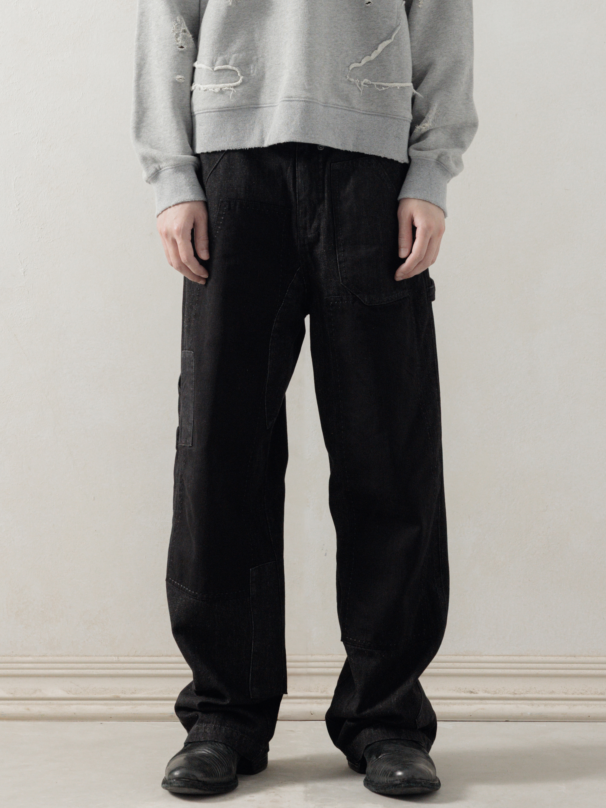 Professor.E｜25FW｜Heavy Repaired Jeans
