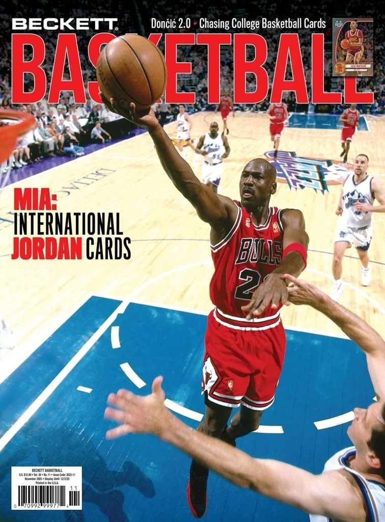 NBA Beckett Plus #398 - NOVEMBER - 2025 , 十一月號 籃球 卡書
