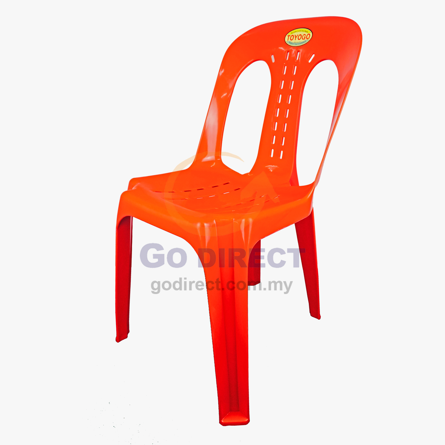 TOYOGO Plastic Nestable Chair (478) Malaysia Go Direct