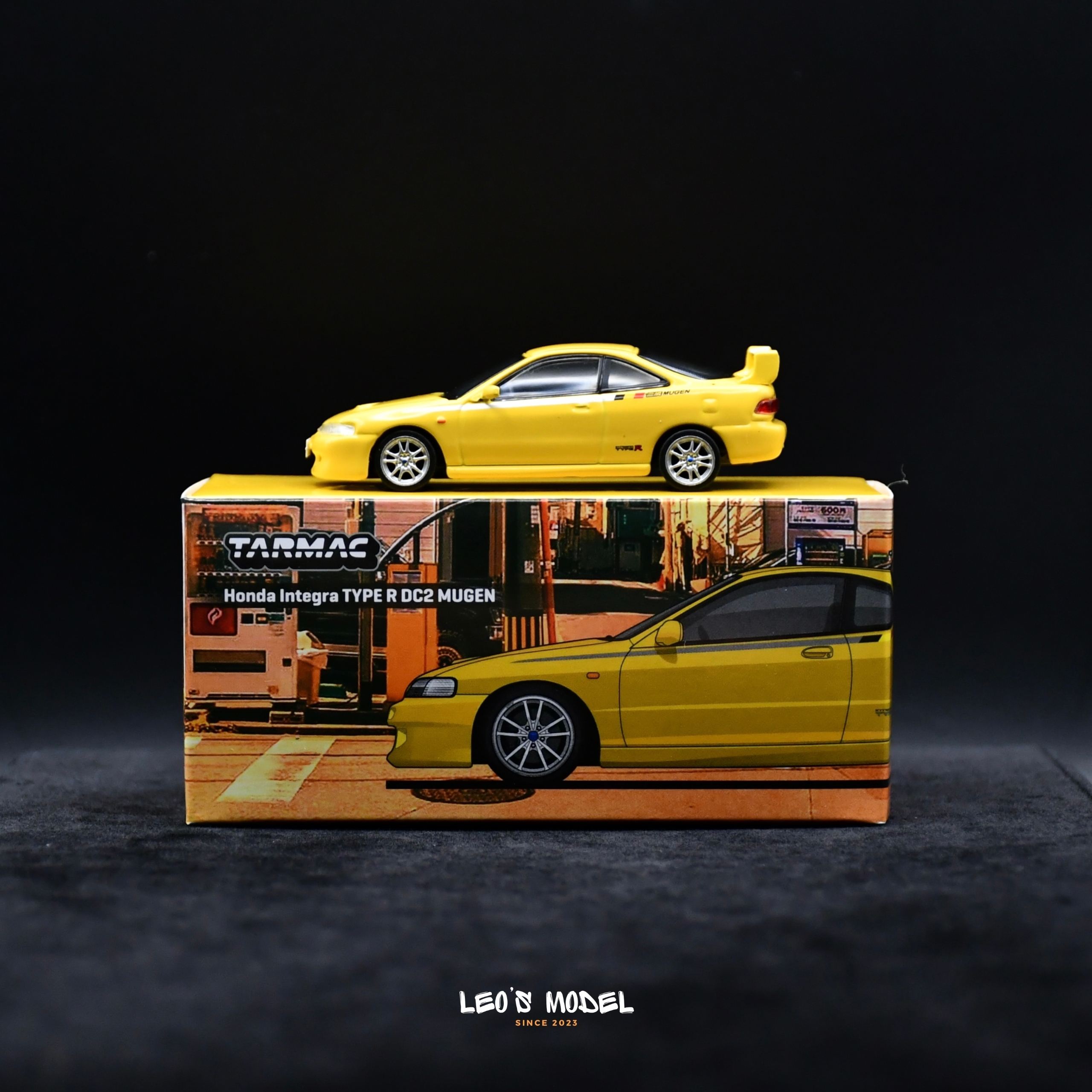 1/64 Honda Integra Type R DC2 Mugen Sunlight Yellow