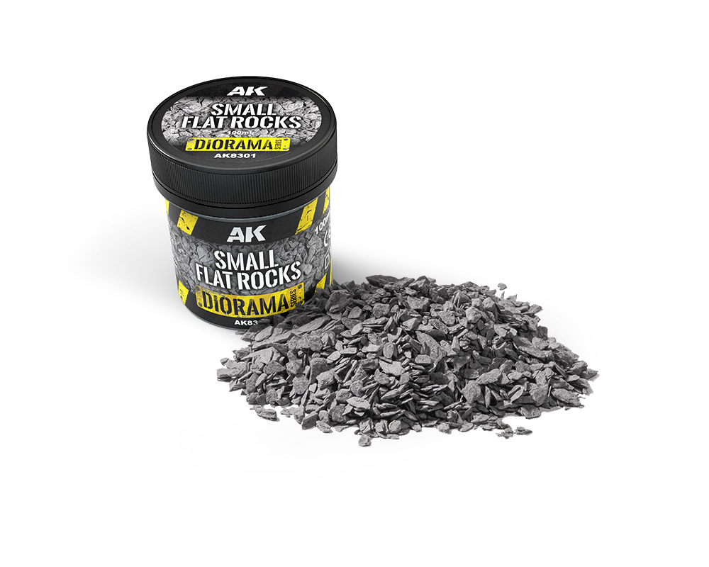SMALL FLAT ROCKS 100ML (AK8301)