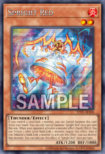 TFTV-AE100 (SER)Spright Red