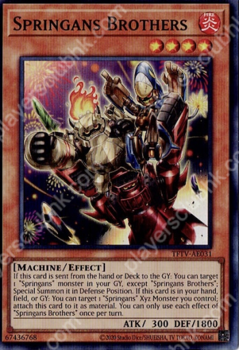 TFTV-AE031 (SR) Springans Brothers