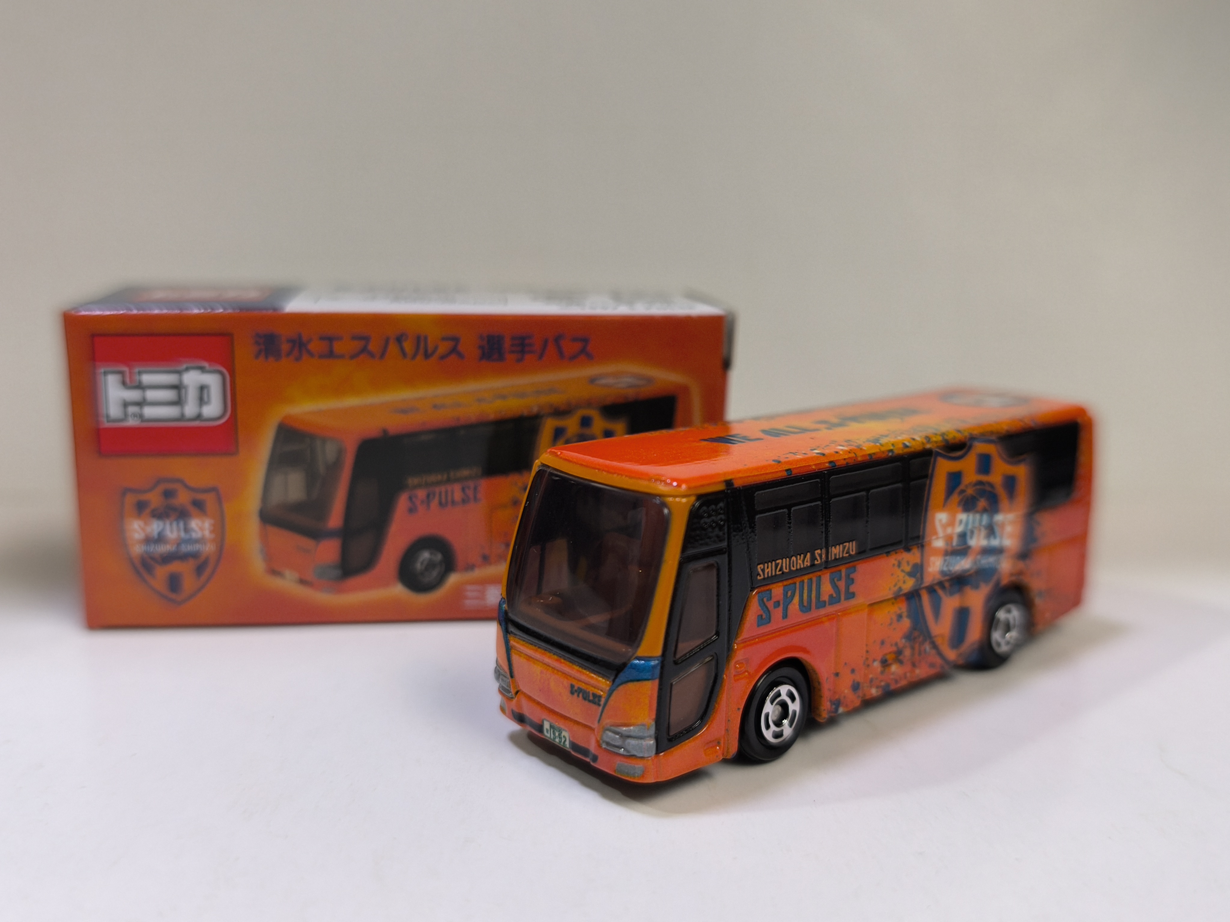 Tomica Shizuoka Shimizu S-Pulse(清水心跳) Team Bus